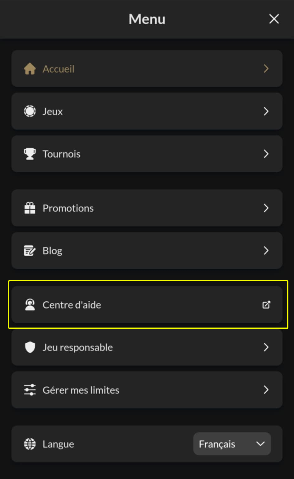 Comment contacter le service clientèle depuis mon téléphone ? – LuckyGames.be (FR)